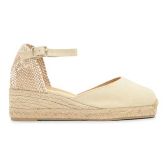 Castaner Femme, Chaussures, Beige, Taille: 38 EU Carol Espadrille Wedge