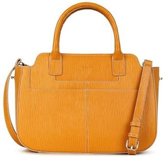Kate Lee Sac en Cuir porté bandoulière Dorielle Jaune, Femme
