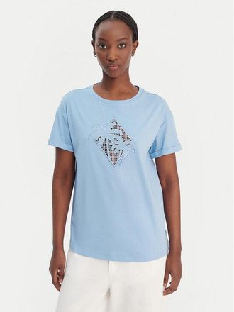 Liu Jo T-Shirt WA6413 JS904 Blau Regular Fit