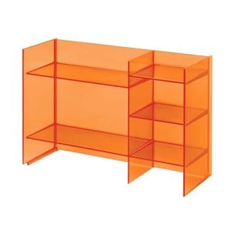 Kartell Meuble de rangement Laufen - Orange - PMMA - Designer Ludovica & Roberto Palomba