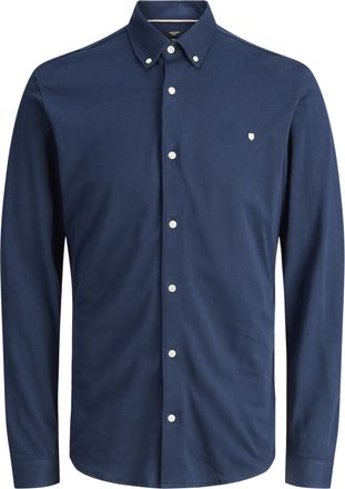 Jack & Jones Jprblublake Pique Detail L/S Shirt