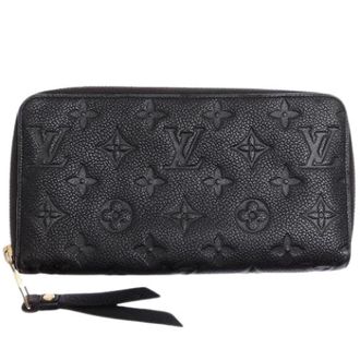 Louis Vuitton Pre-owned Long wallet (bi-fold) - - Pre-owned - Damen - Schwarzk - ONE SIZE