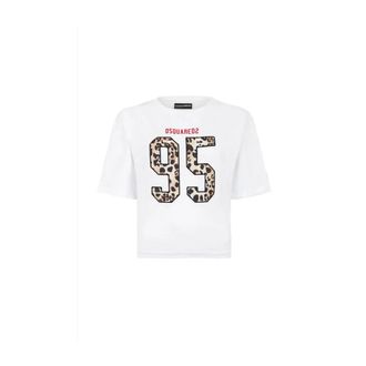 Dsquared2 T-Shirt - - Tops - Damen - Wei&szlig; - S