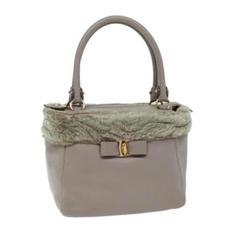 Ferragamo Pre-owned Leder Handtaschen - - Pre-owned - Damen - Rosa - ONE SIZE