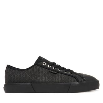 Calvin Klein Sneakers aus Stoff Calvin Klein Vulc Laceup Cv Aop HM0HM02122 Schwarz