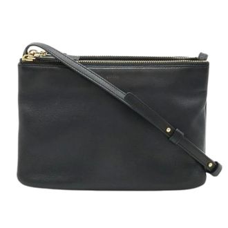 Celine Pre-owned Cuir sacs-celine - Femme - Pre-owned - Noir - Taille: ONE Size