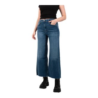 Citizens Of Humanity Wide Leg Crop Jeans in Ambry - - Jeans - Damen - Blau - W26