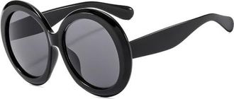 Generic Lunettes De Soleil &Agrave; Monture Large For Hommes Et Femmes, Id&eacute;ales For Les Voyages En Plein Air Ou Trajets Quotidiens(Black)