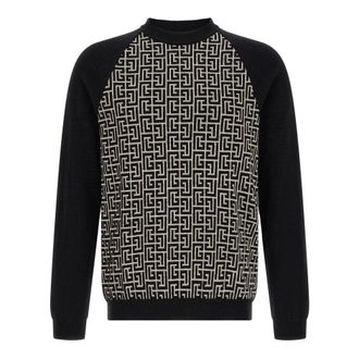 Balmain Pull col rond - Homme - Pulls - Multicolore - Taille: L