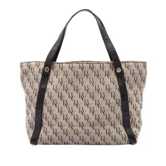 Bottega Veneta Pre-owned Jacquard Monogram Tote - - Pre-owned - Damen - Beige - ONE SIZE