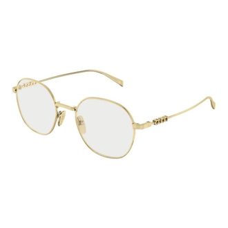 Gucci Runde optische Fassung - - Accessories - Damen - Gelb - 51 MM