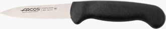 Arcos K&uuml;chenmesser Edelstahl Nitrum 80 mm - Obst und Gem&uuml;se sch&auml;len - Schwarzer Polypropylen-Griff - Serie 2900