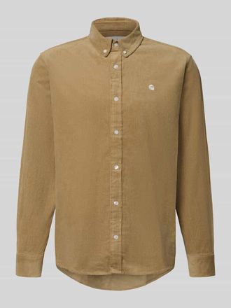 Carhartt Work in Progress Regular Fit Freizeithemd aus Cord mit Button-Down-Kragen