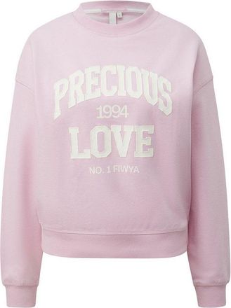 QS by s.Oliver Sweatshirt Sweatshirt Sweatshirt mit Print