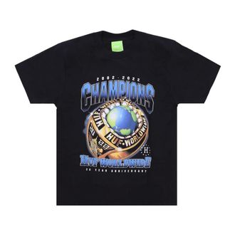 HUF Huf, Homme, Tops, Noir, Taille: XL Champions Tee - Streetwear Noir