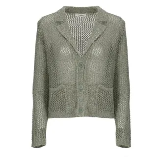 KANGRA Femme, Pulls, Vert, Taille: 38 FR Cardigans