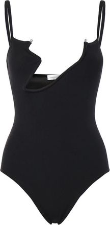 CHRISTOPHER ESBER Femme, Tops, Noir, Taille: 40 FR Odessa Arced Knitted Bodysuit