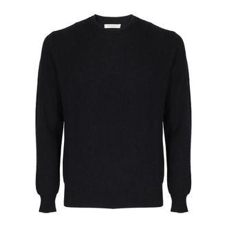 Paolo Pecora Rundhals Pullover - - Knitwear - Herren - Schwarzk - M