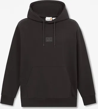Timberland Silicon Badge Hoodie in Schwarz, Schwarz, Gr&ouml;&szlig;e