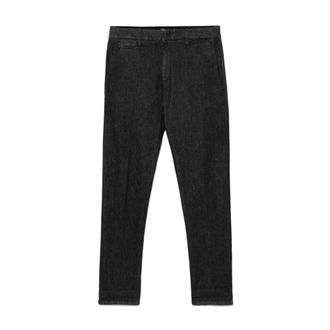 Dondup Schwarze Hose Stilvoll - - Trousers - Herren - Schwarzk - W34