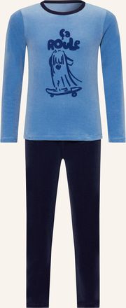 Petit Bateau Petit Bateau Schlafanzug blau