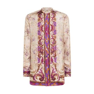 Pierre-Louis Mascia Aloe Hemdkragen-Shirt - - Blouses & Shirts - Damen - Lila - S