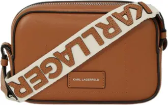 Karl Lagerfeld Femme, Sacs, Brun, Taille: ONE Size K/Circle Slim Camera Bag