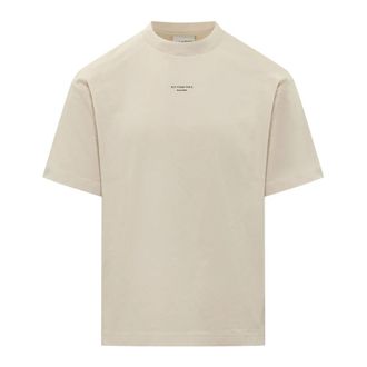 Dr&ocirc;le de Monsieur Le T-Shirt Slogan Classique - - Tops - Herren - Beige - S