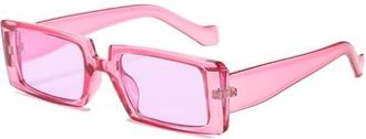 Generic Lunettes De Soleil &Agrave; Monture Fine For Hommes Et Femmes, Id&eacute;ales For Les Trajets Quotidiens, Vacances En Plein Air(Pink)