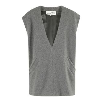 Maison Margiela Damen, Strickwaren, Grau, XSGröße