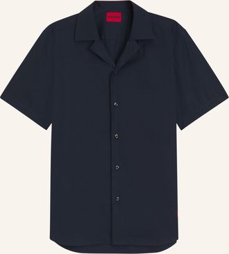 HUGO BOSS Hugo Hemd Ellino Regular Fit blau