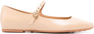 Tod's Ballerinas aus Leder - Nude