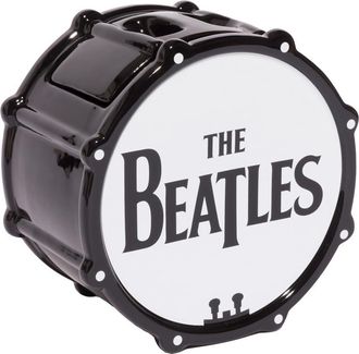 Half Moon Bay The Beatles Drum Ceramic Shaped Cookie Jar