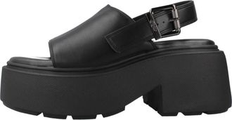 Buffalo Femme, Chaussures, Noir, Taille: 39 EU Vicious Mule Sandal