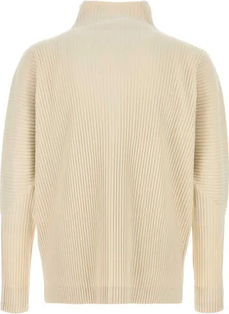 Homme Pliss&eacute; Issey Miyake Colors Sweater - Beige