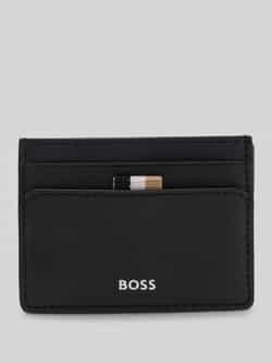 HUGO BOSS Kartenetui aus echtem Rindsleder