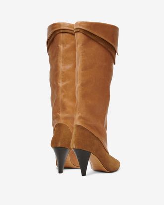 Isabel Marant Stiefel Lezra - Damen - Cognac - Gr&ouml;&szlig;e 37 - Isabel Marant