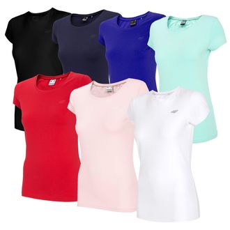 4F Damen Tsd001 H4l20 T-Shirt, Hellgrau, M