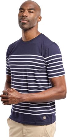 Armor Lux Herren Marini&egrave;re tel H&eacute;ritage Homme T-Shirt, Mehrfarbig (600 Navire/Blanc 600), XXX-Large