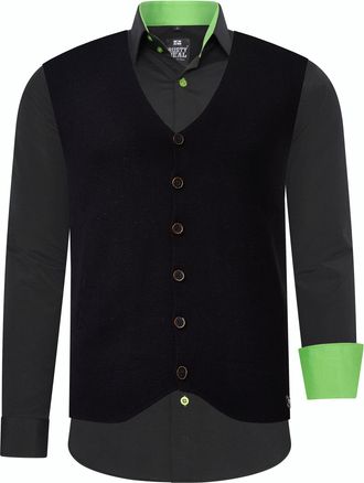 Rusty Neal Hemd mit Weste 2-teilig