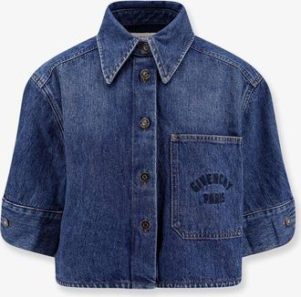 Givenchy Cocoon blue denim shirt - GIVENCHY - gender_Woman