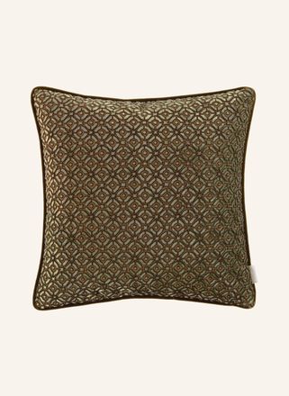 Rohleder Home Collection Rohleder Dekokissen Noble Mit Federf&uuml;llung gruen