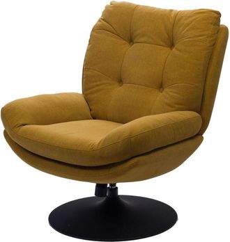 Amadeus Amadeus - Fauteuil Magnum moutarde black