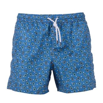 Fedeli Homme, Maillots de bain, Bleu, Taille: XL Short de bain