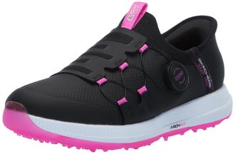 Skechers Go Golf Elite 5 Slip In Boa Damen Golfschuhe, Schwarz pink, 39 EU