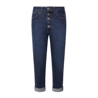 Dondup Koons Jeans Effiloch&eacute;s - Femme - Jeans - Bleu - Taille: W28