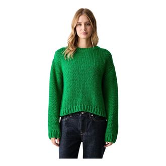 Joop Pull &agrave; col rond - Femme - Pulls - Vert - Taille: 42 FR