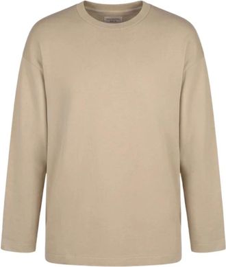 Kaptain Sunshine Kaptain Sunshine, Homme, Sweatshirts et sweats &agrave; capuche, Beige, Taille: 2XL Suvin Cotton Suede Tenjiku S/S Tee