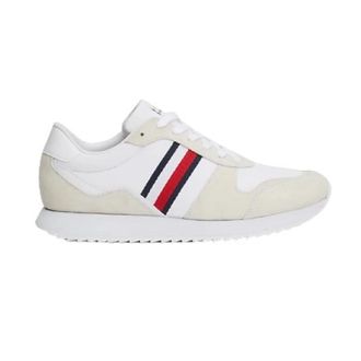 Tommy Hilfiger Sneaker mit Profil und Signature-Tape - - Shoes - Herren - Wei&szlig; - 48 EU