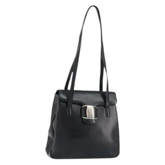 Ferragamo Pre-owned Schultertasche - - Pre-owned - Damen - Schwarzk - ONE SIZE